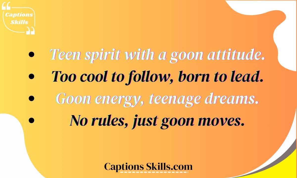 250+ Goon Captions For Wild,Unfiltered Moments - captionsskills.com
